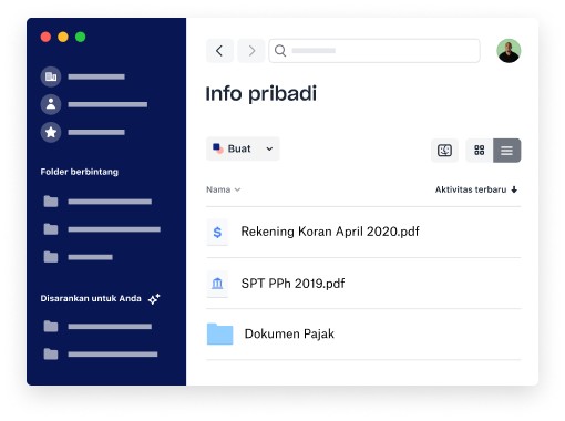 Akses File Anda di Mana Saja dengan Penyimpanan 2 TB - Dropbox Plus